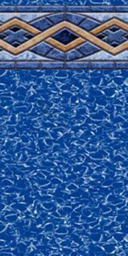 Swimline 12' x 23' Oval Liberty 54" Unibead 25GA Liner | Royal Swimming ...