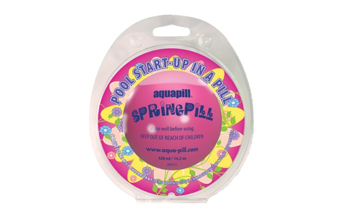 Spring Pill Start-Up Concentrated Formula for up to 30K gal Pools ...