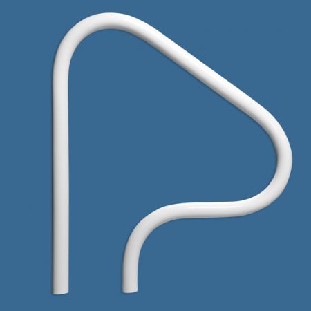 Saftron 26" Return-to-Deck 3 Bend Handrail - Graphite Gray | Royal ...